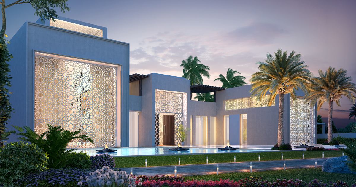 Private Villa, Riyadh by Construction & Planning Co. Ltd. (C&P ...