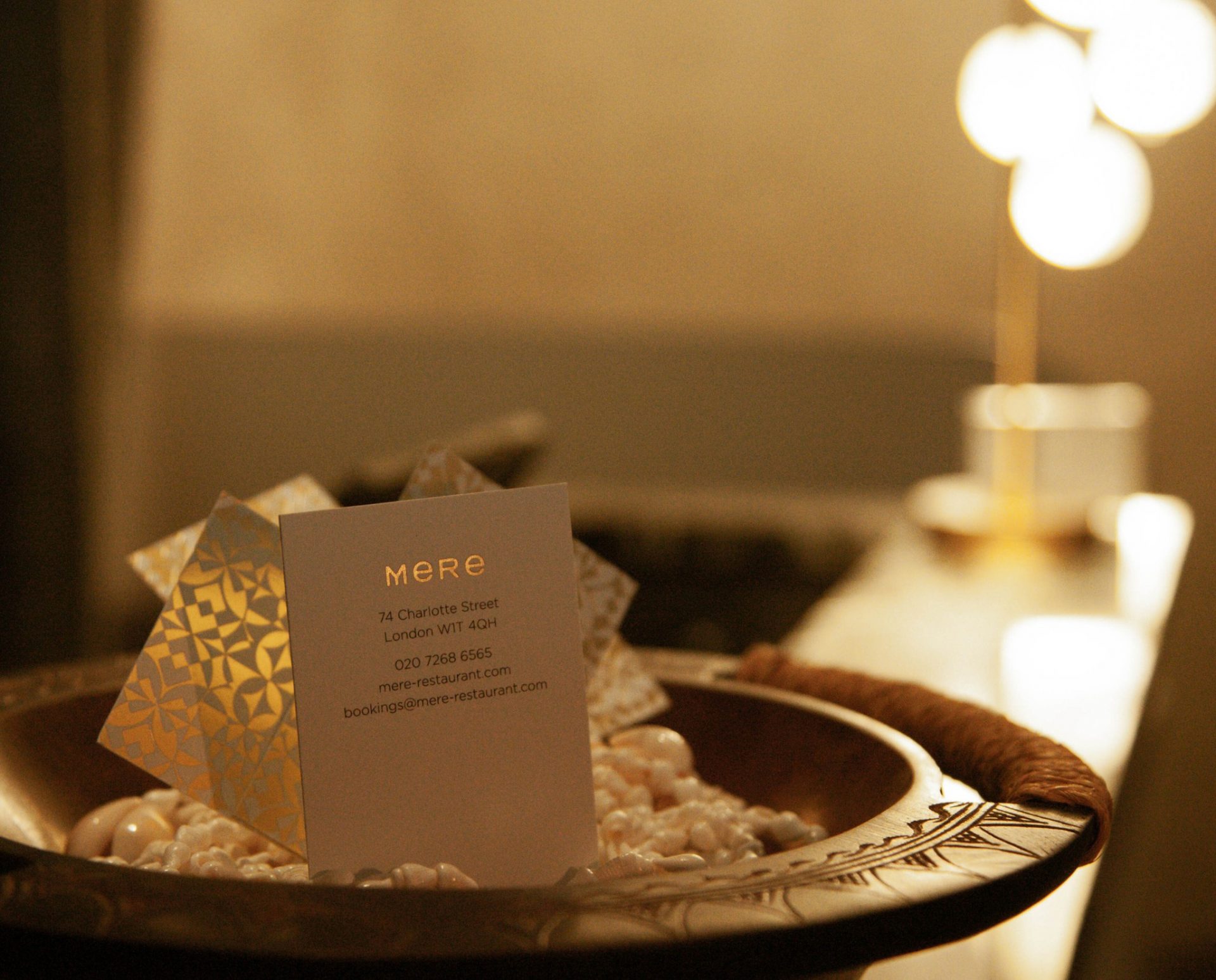 MERE Restaurant - Luxury Lifestyle Awards