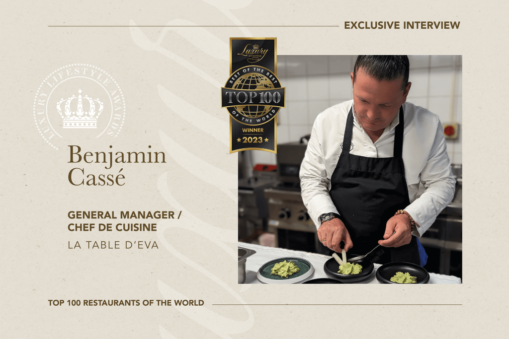 Exclusive Interview with Benjamin Casse, Chef & GM of La Table D'Eva ...