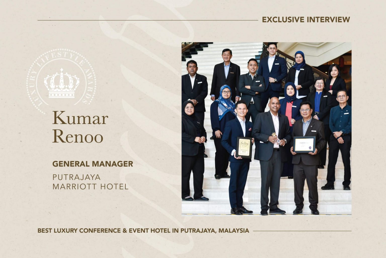 Putrajaya Marriott Hotel Interview with GM - Luxury, Events, VIP Hospitality