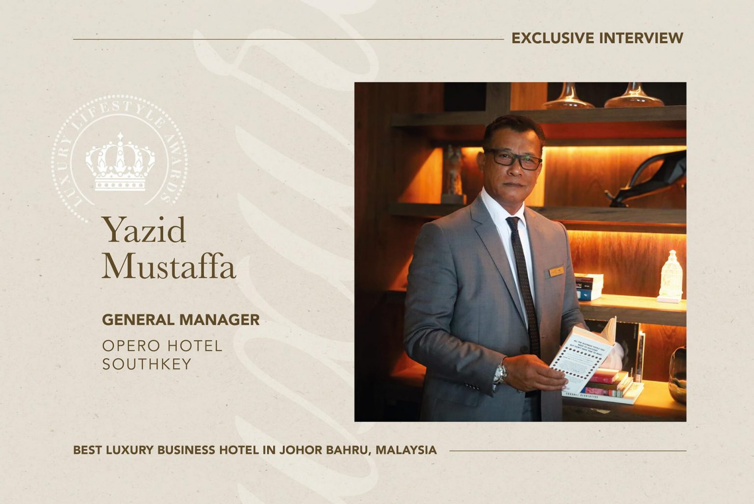 Crafting Excellence: Insights from Yazid Mustaffa, General Manager of ...