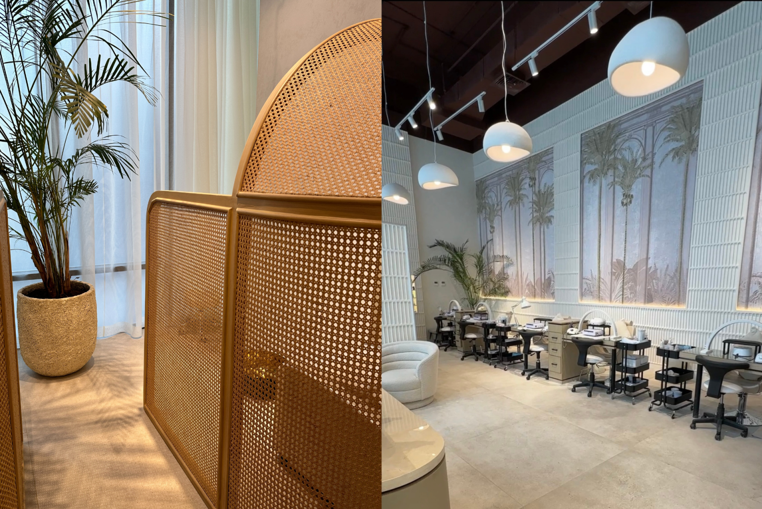 Luxury Beauty Salon Interior Design in Saudi Arabia: MKhalifa Design Studio