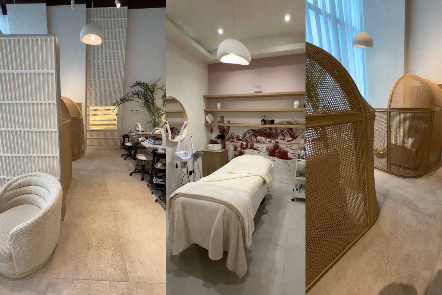 Luxury Beauty Salon Interior Design in Riyadh, Saudi Arabia