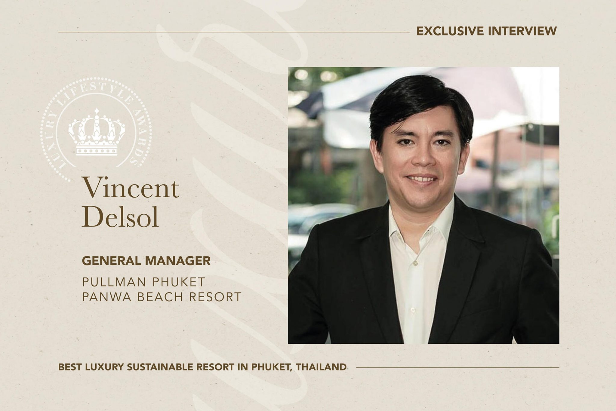Exclusive Interview with Vincent Delsol of Pullman Phuket Panwa