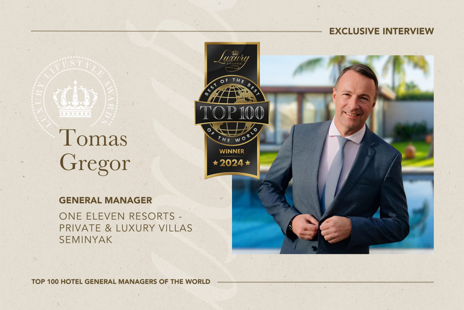 Exclusive Interview with Tomas Gregor: Insights from One Eleven Resorts' GM