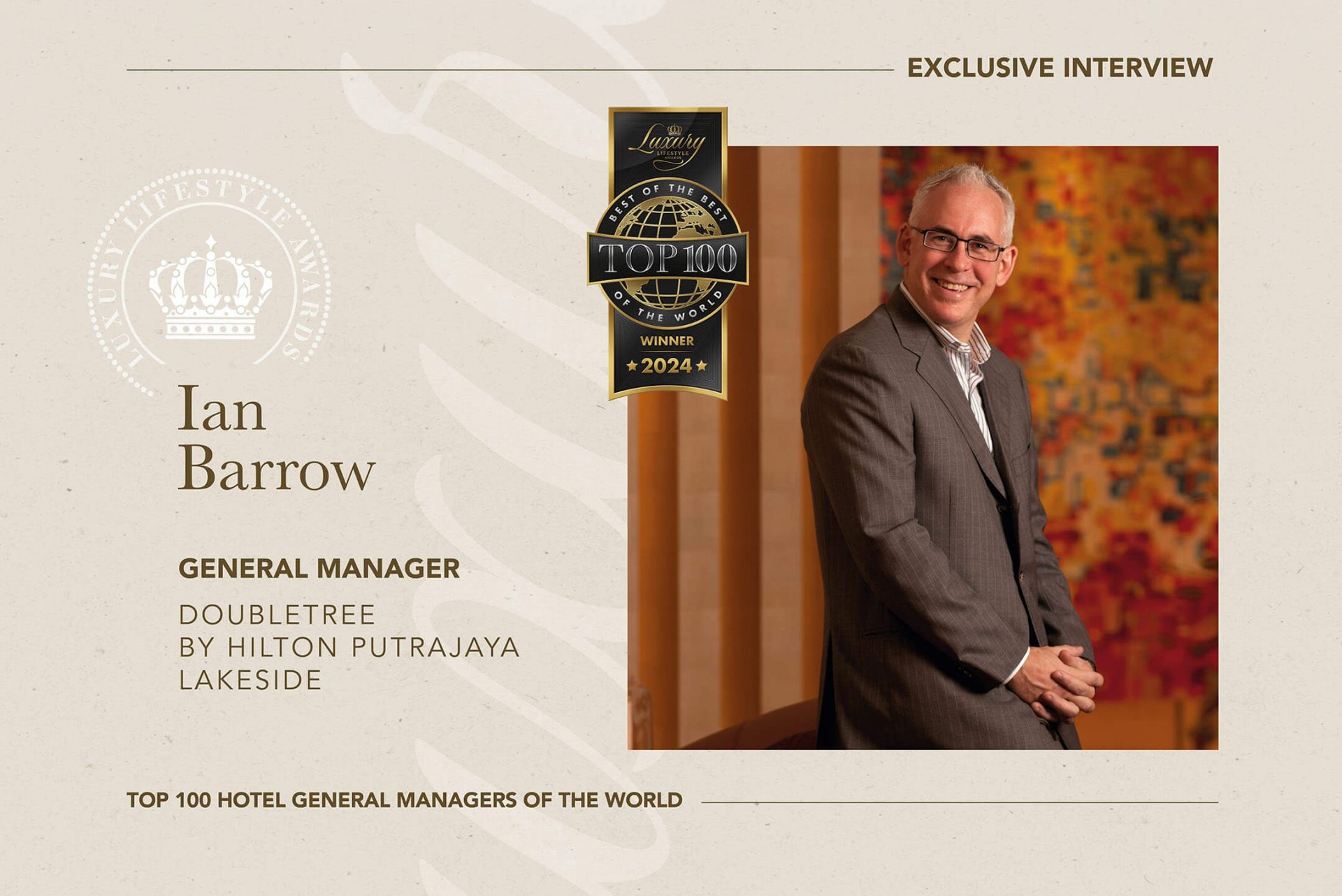 Exclusive Interview with Ian Barrow: Luxury at DoubleTree by Hilton ...