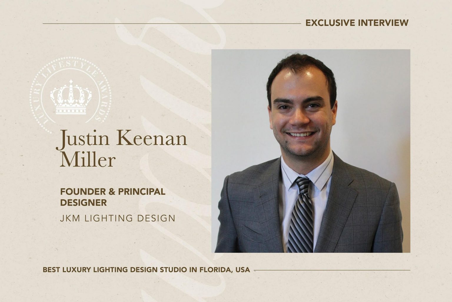 Exclusive Interview With JKM Lighting Design Founder Justin Keenan Miller