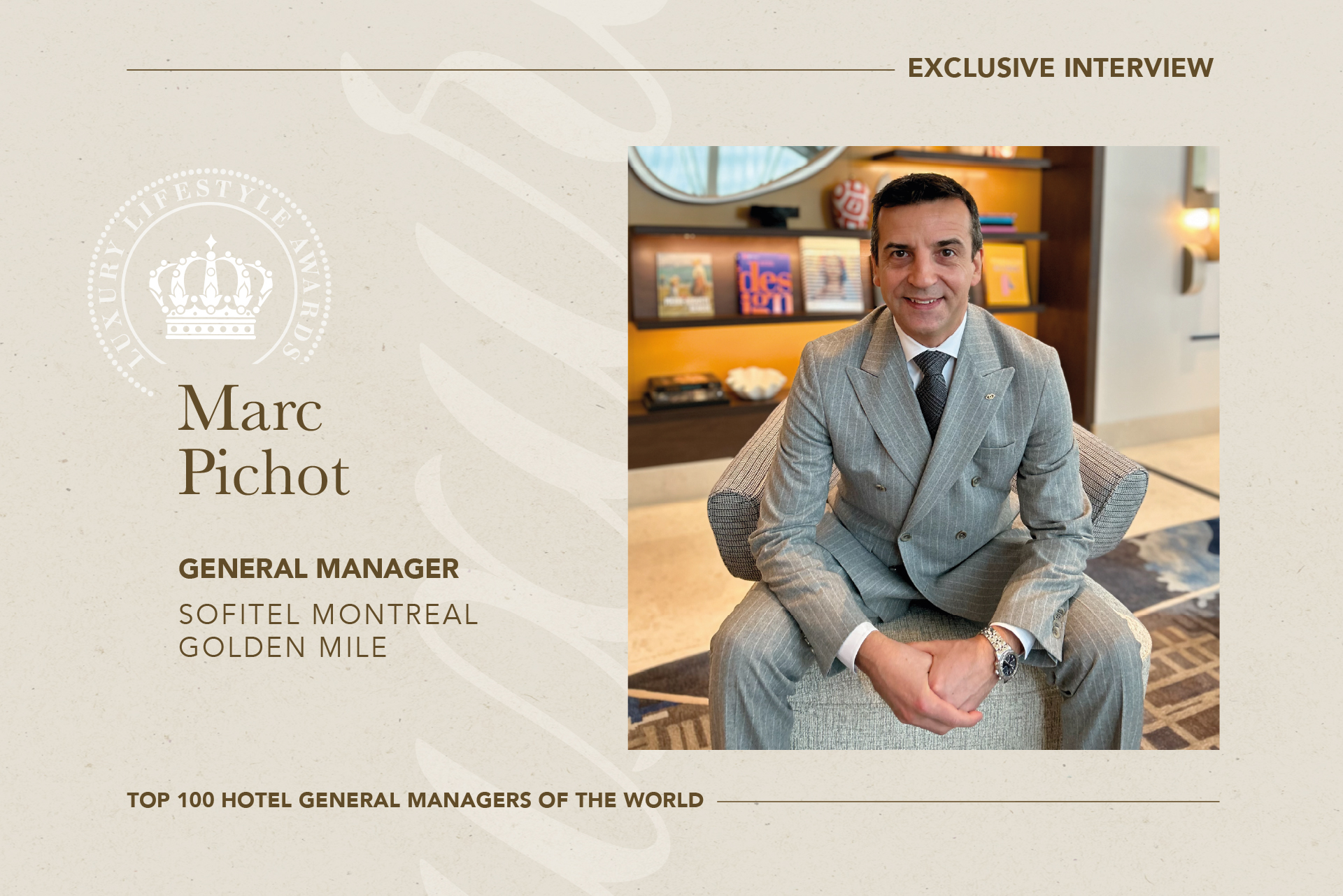 Exclusive Conversation: Marc Pichot on Crafting Montreal’s Most Refined ...