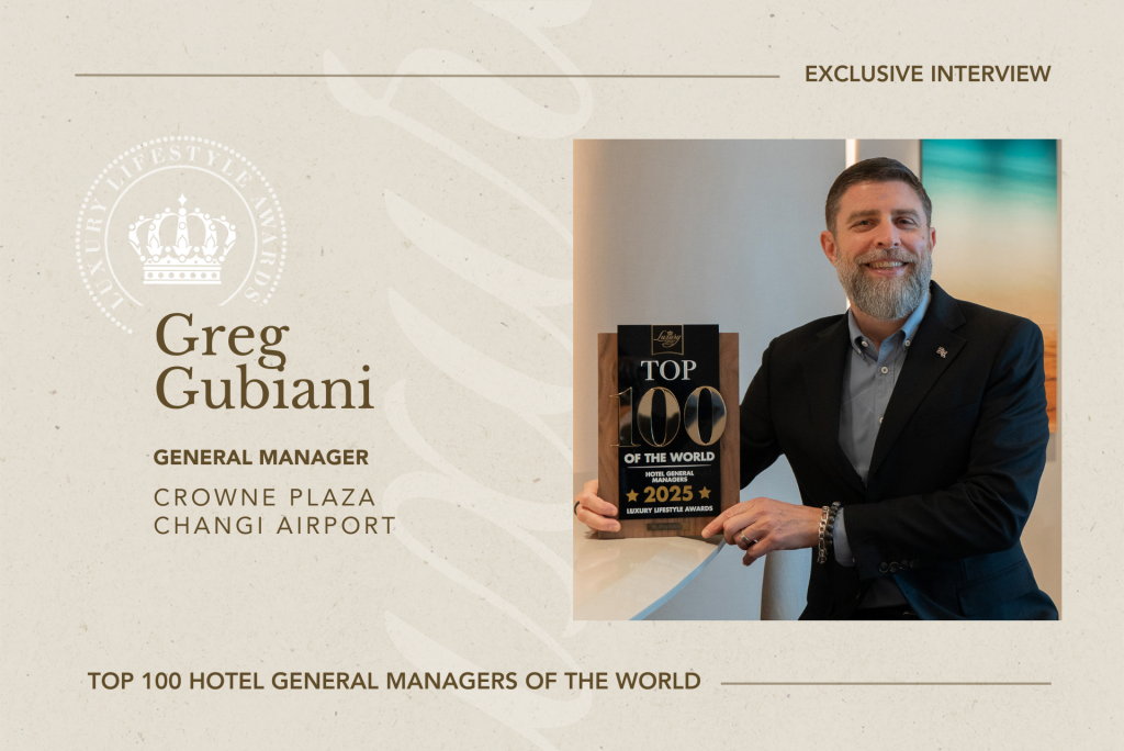Exclusive Interview with Greg Gubiani of Crowne Plaza Changi Airport