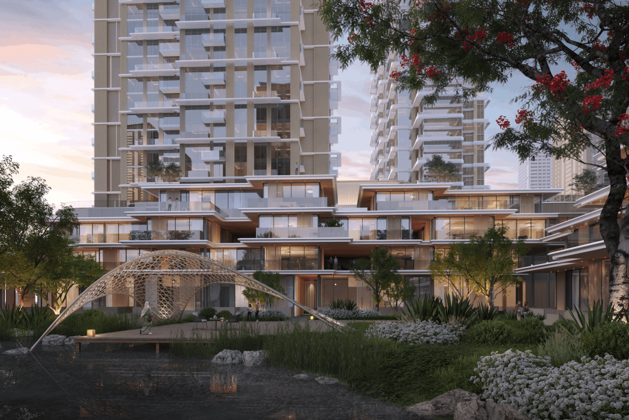 Residential Development Architect Visualization & Design: Nikken Sekkei ...